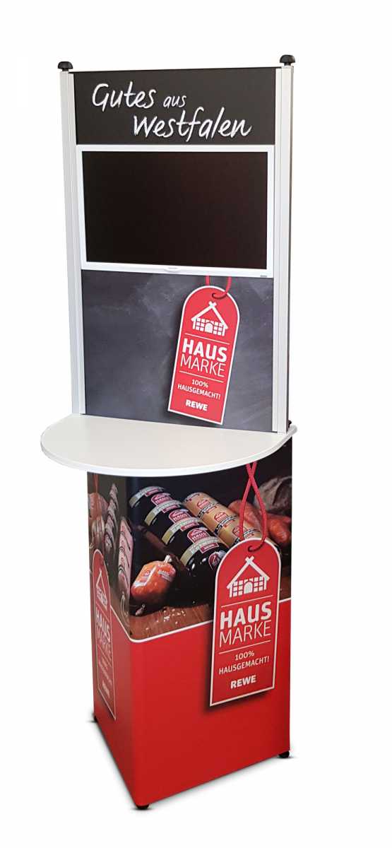 Messestand mit integriertem Monitor | Variosmart